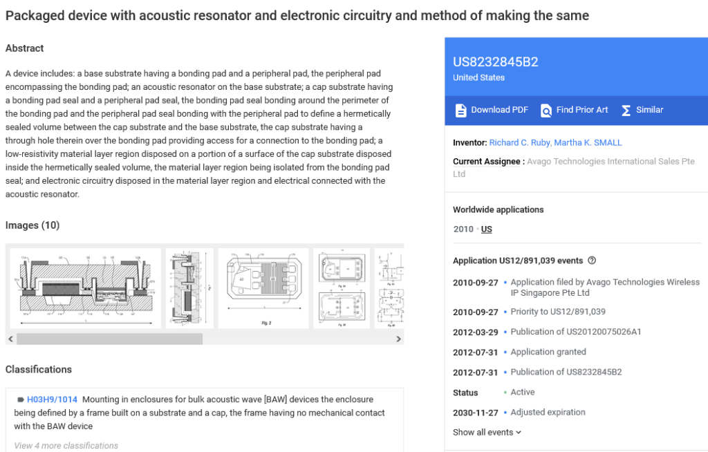 薄膜体声学滤波器FBAR的由来 – Around Physics 物理边界