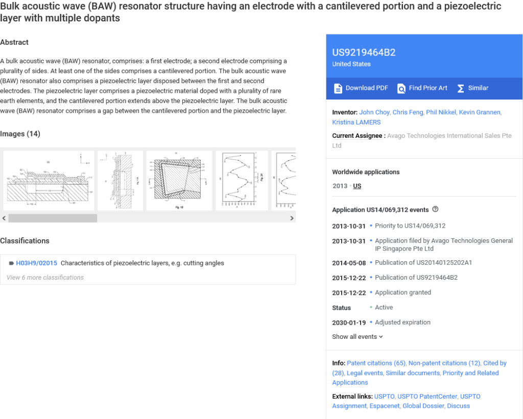 薄膜体声学滤波器FBAR的由来 – Around Physics 物理边界