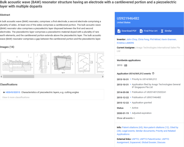 薄膜体声学滤波器FBAR的由来 – Around Physics 物理边界