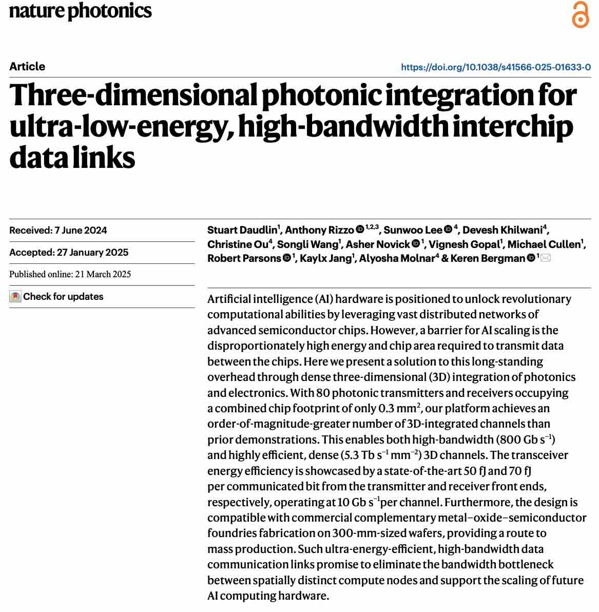 用光解决数学难题：下一代“光脑”正在诞生 – Around Physics 物理边界